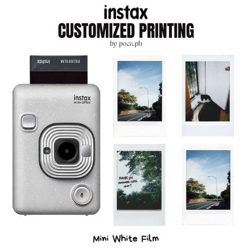 INSTAX Mini Film Customized Printing Service | Shopee Philippines