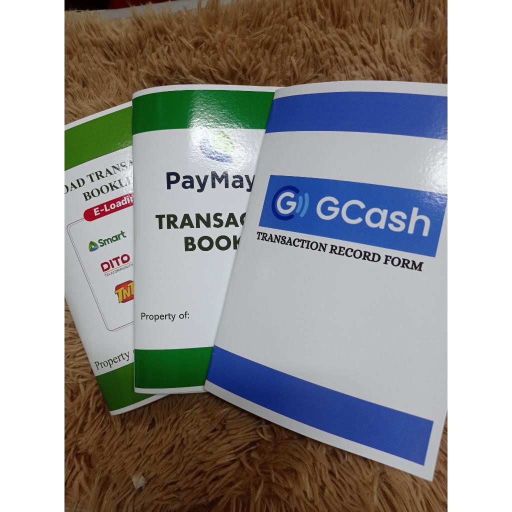 52 Pages Booklet for Gcash Eload and Paymaya 70 gsm Paper | Shopee ...