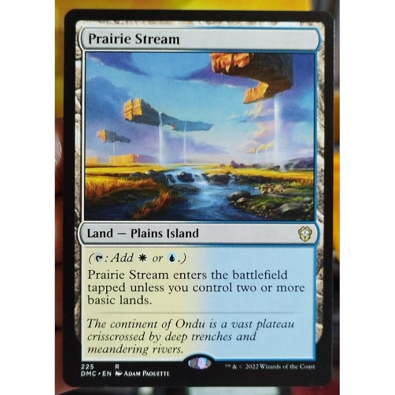 Prairie Stream (Magic the gathering) | Shopee Philippines