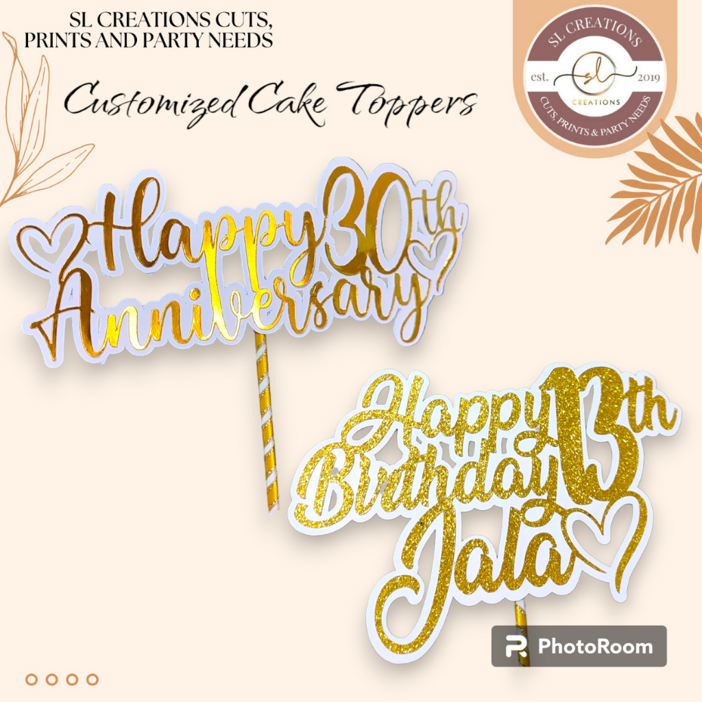 Personalized Cake topper | Shopee Philippines