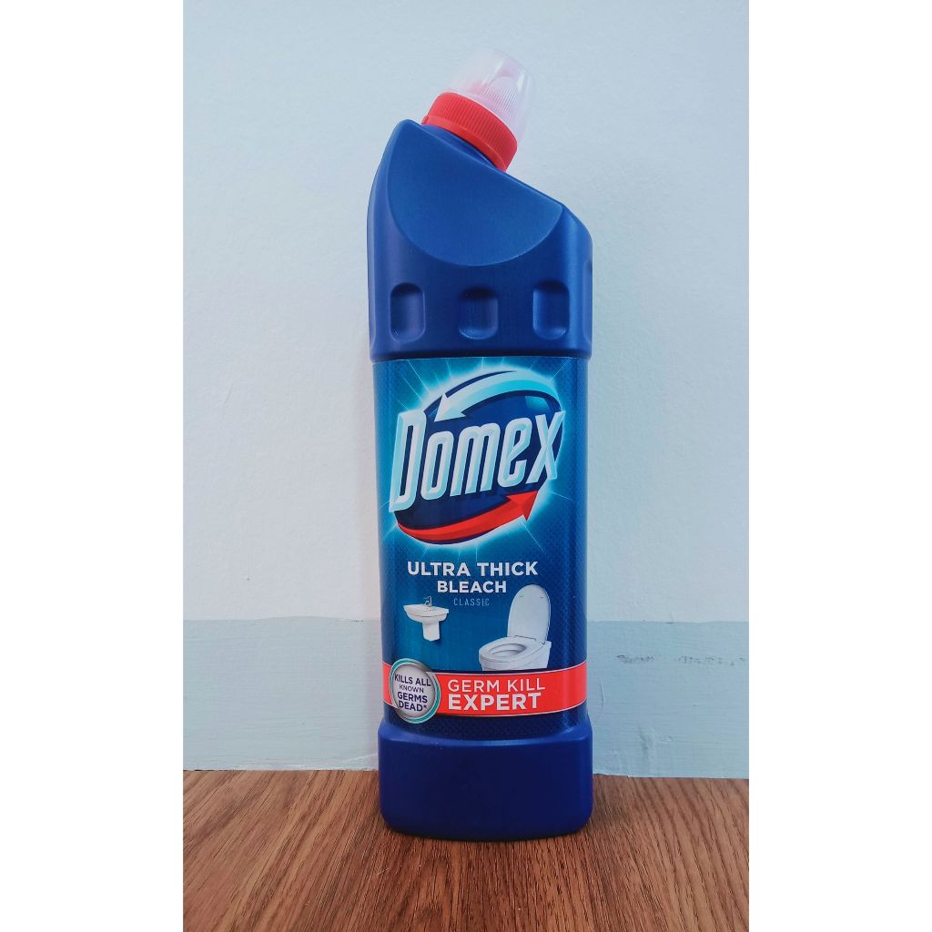 Domex Ultra Thick Bleach Toilet Cleaner Classic 900ml Bottle | Shopee ...