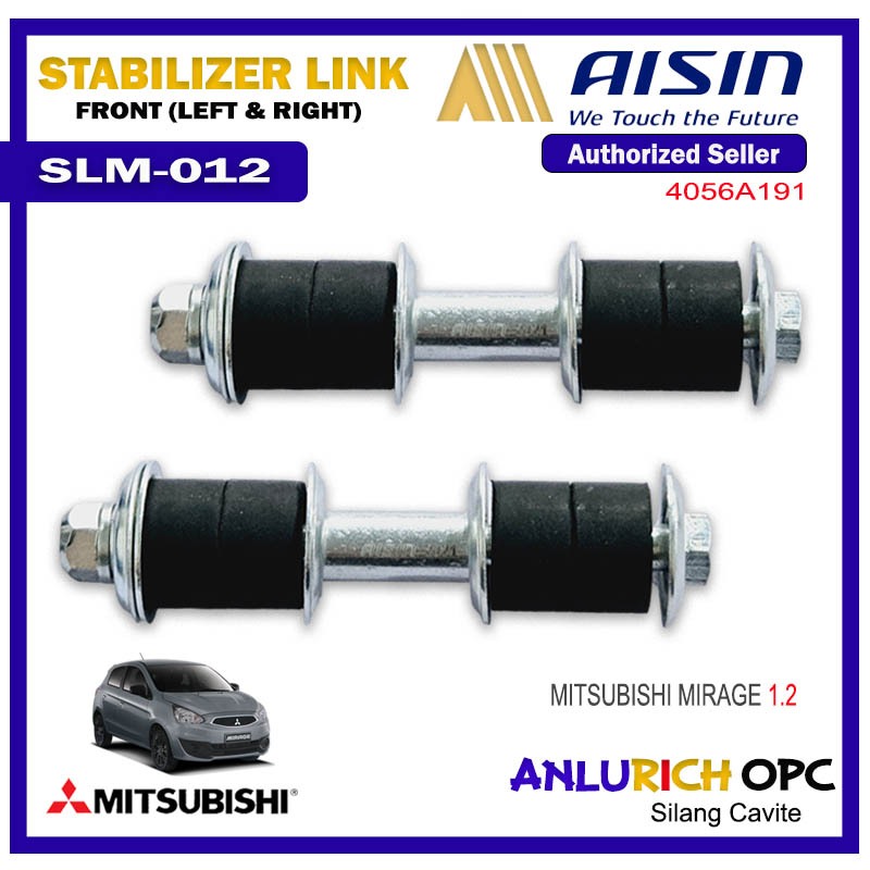 AISIN STABILIZER LINK FRONT (LEFT & RIGHT) MITSUBISHI MIRAGE G4 ...