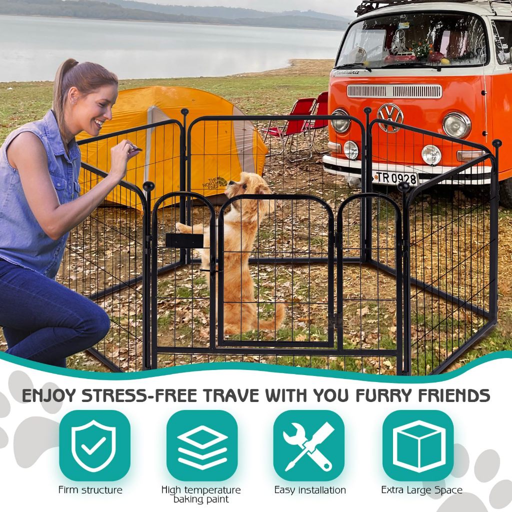 Dog fence Pet Playpen 120*60*60 DIY Pen Fence Dog Cage | Shopee Philippines