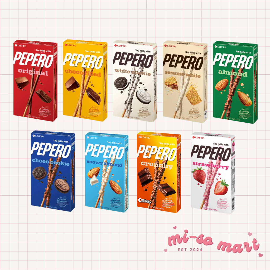 [LOTTE] Pepero Biscuit Sticks | Shopee Philippines