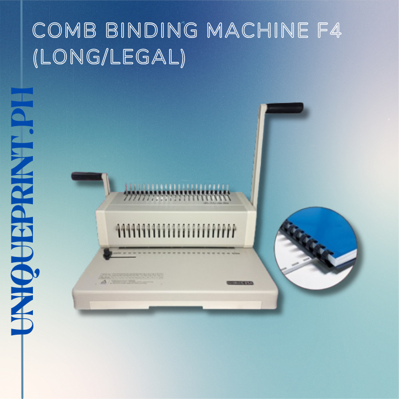 Comb Binding Machine F4 (Long/Legal) | Shopee Philippines