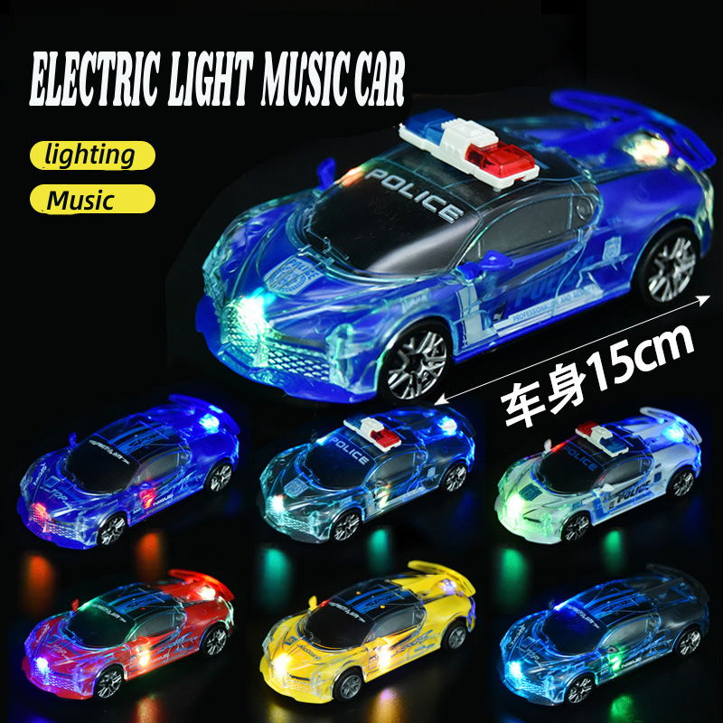 Light Electric Toy Car LED Toys for Kid Sports Car Toys Bor Boy ...