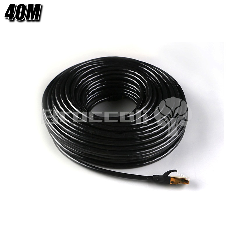 15M 20M 15M 30M 50M 60M 80M 100M CAT6 RJ45 Ethernet Cable Wire Outdoor ...