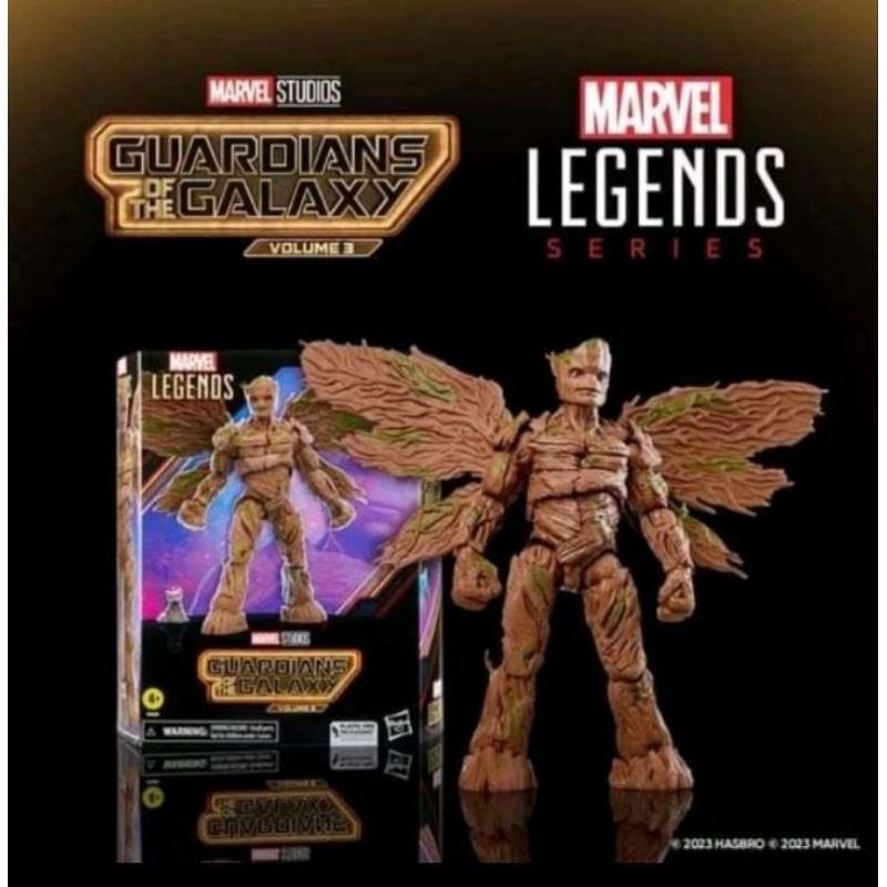 Marvel Legends Groot Guardian of the Galaxy Deluxe Sealed | Shopee ...