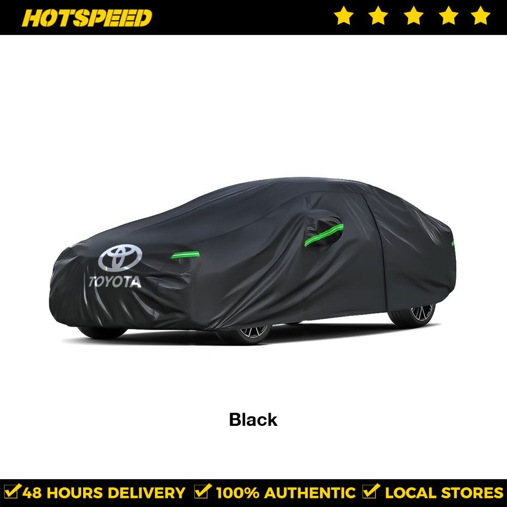 HOTSPEED Toyota Car Cover Waterproof for Sedan SUV Oxford Material ...