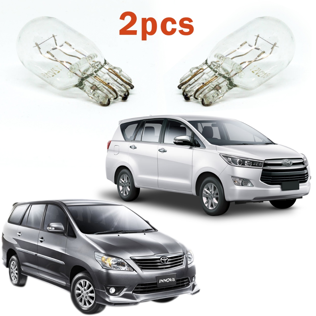 2Pcs Toyota Innova Brake Light Bulb T20 Double Contact Pin 21/5w Brake ...
