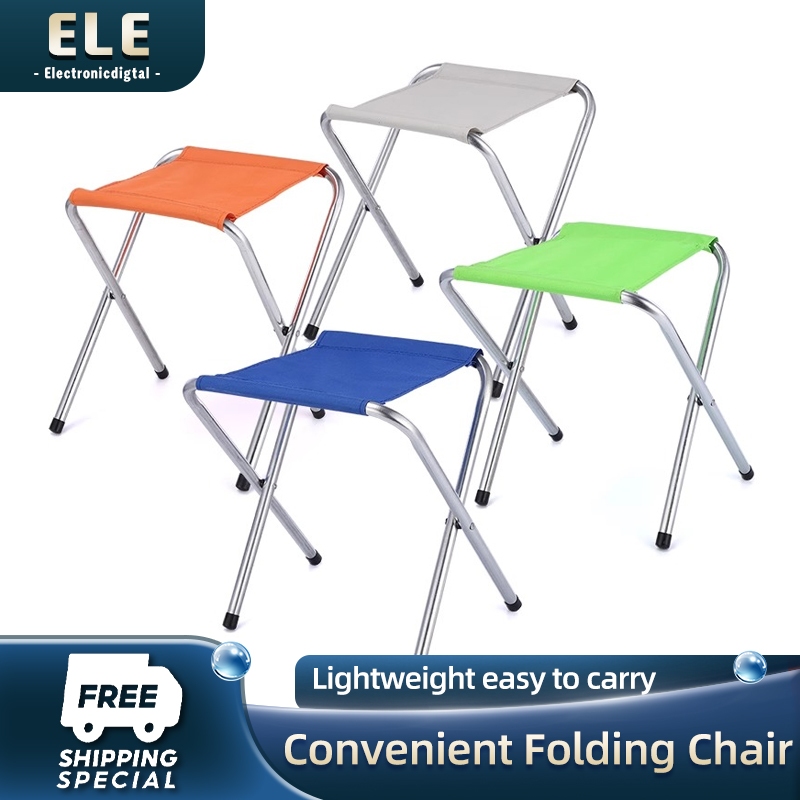 Camping Chair Small Protable Folding Stool Mini Lightweight for Outdoor ...
