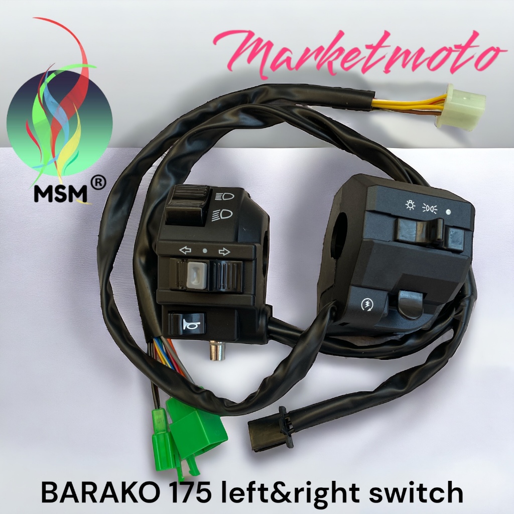 BARAKO 175 LEFT AND RIGHT SWITCH | Shopee Philippines