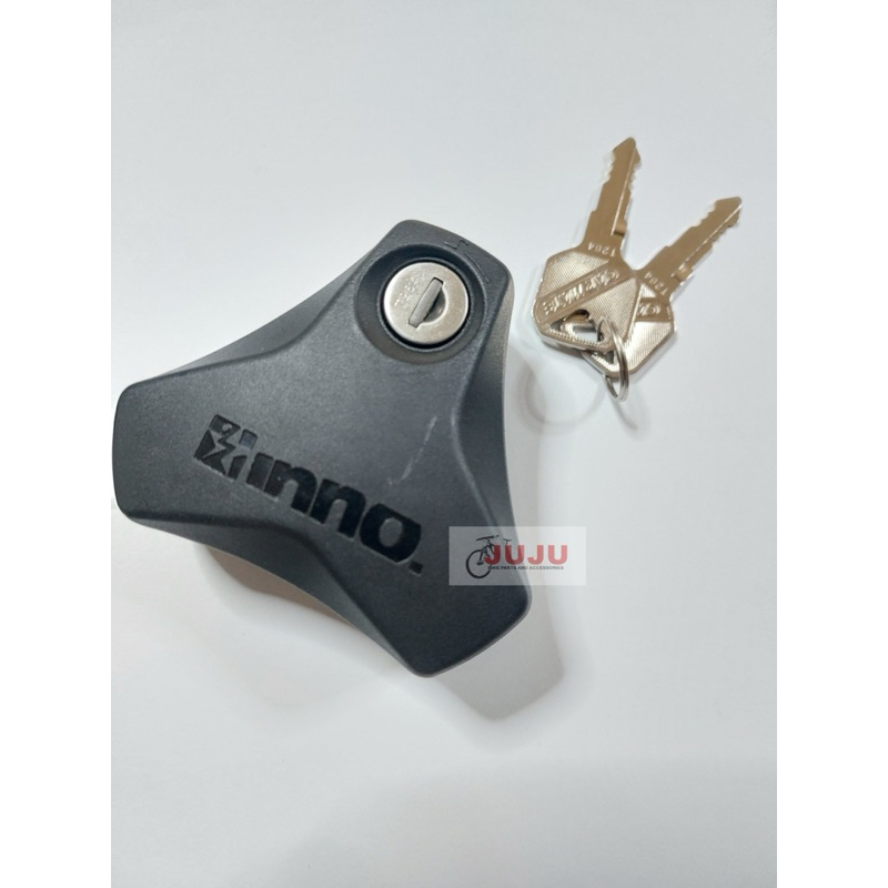 Original INNO Rack Lock Knob Set with 2 Keys |Juju Cyclist Juju ...