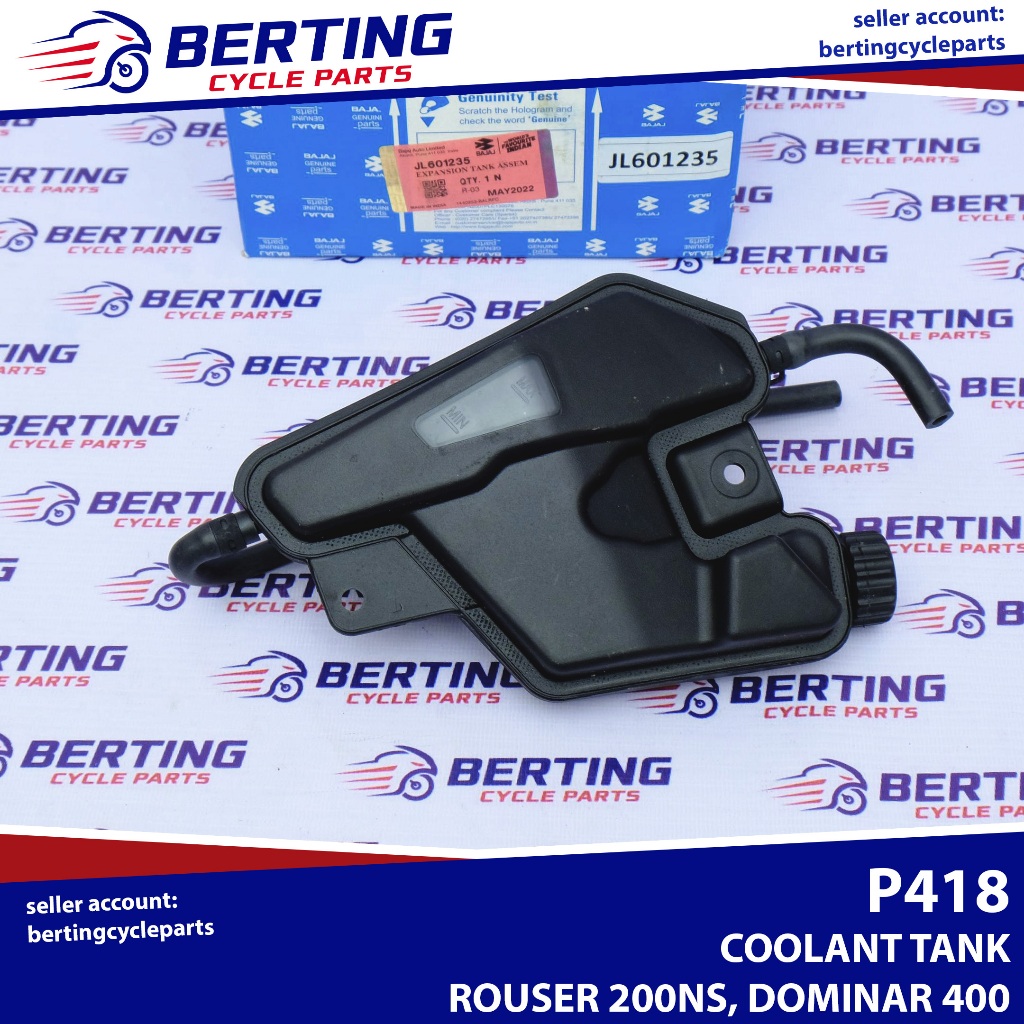 COOLANT TANK Rouser NS200 200NS Dominar 400 Genuine JL601235 | Shopee ...
