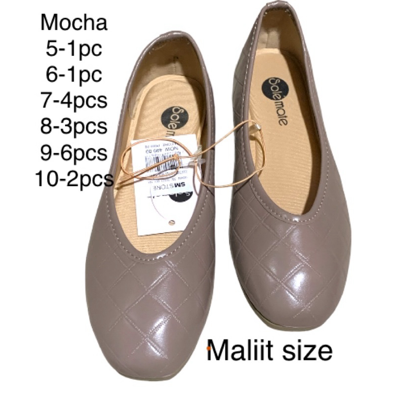 SOLEMATES FLAT Shoes w/O BOx (MALIIT SIZE) | Shopee Philippines