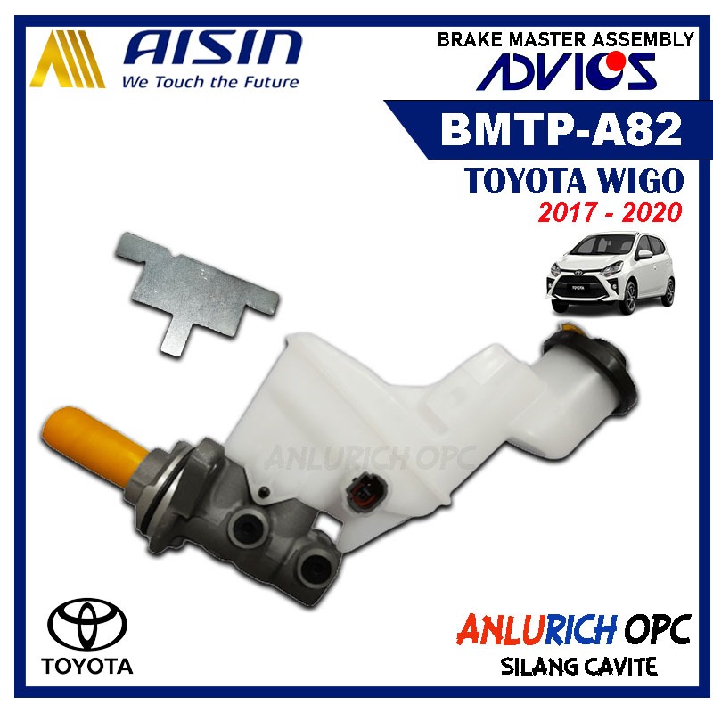 AISIN BRAKE MASTER ASSEMBLY FOR TOYOTA WIGO 2017-2020 BMTP-A82 | Shopee ...