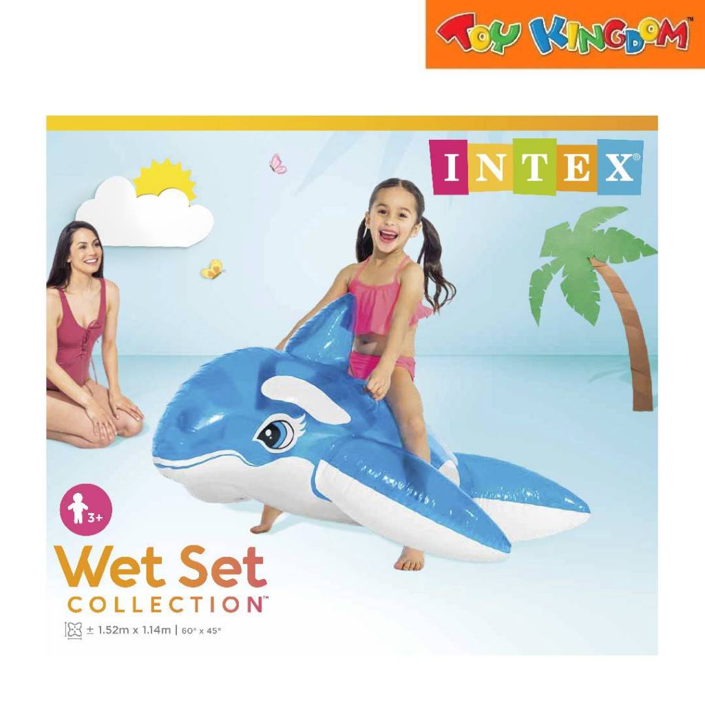 Intex Lil' Whale Ride-On Wet Set Collection | Shopee Philippines
