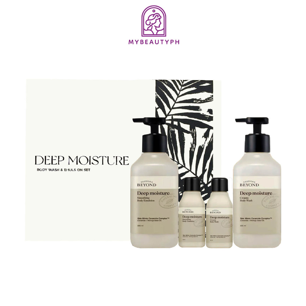 THE FACE SHOP Deep Moisture Body Wash & Emulsion Set-4kinds | Shopee ...