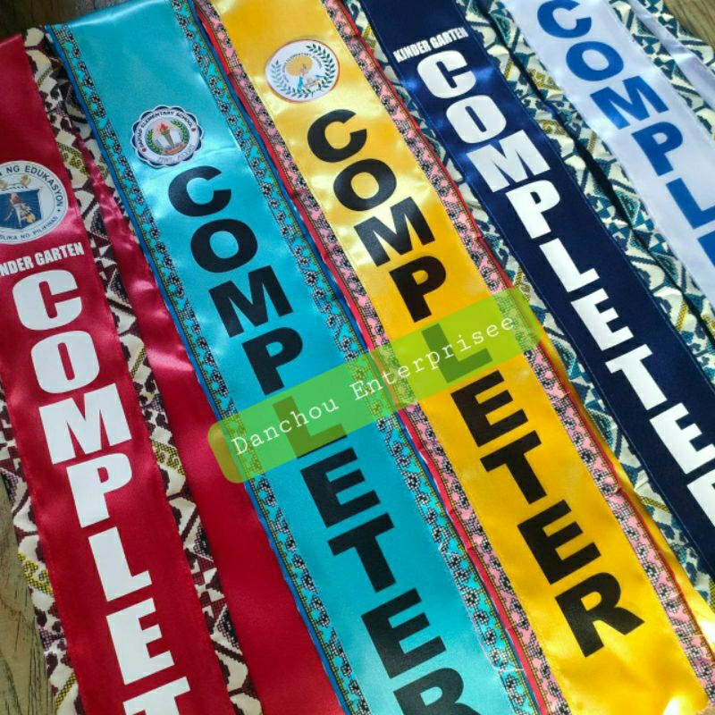 SASH for Graduation / Completer / Moving Up | Shopee Philippines