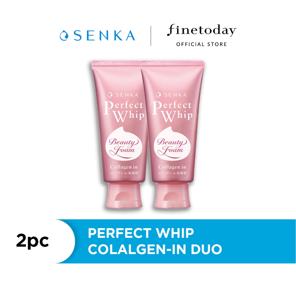 Senka Perfect Whip Collagen-In Duo 120g | Shopee Philippines