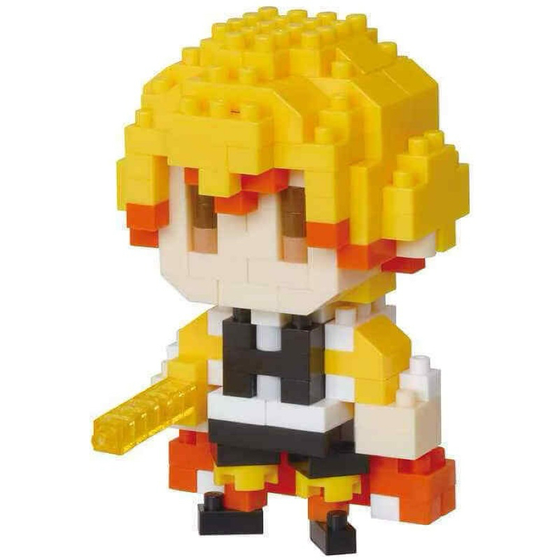 Zenitsu Agatsuma Built Nanoblock Figure (Demon Slayer KNY Kimetsu no ...