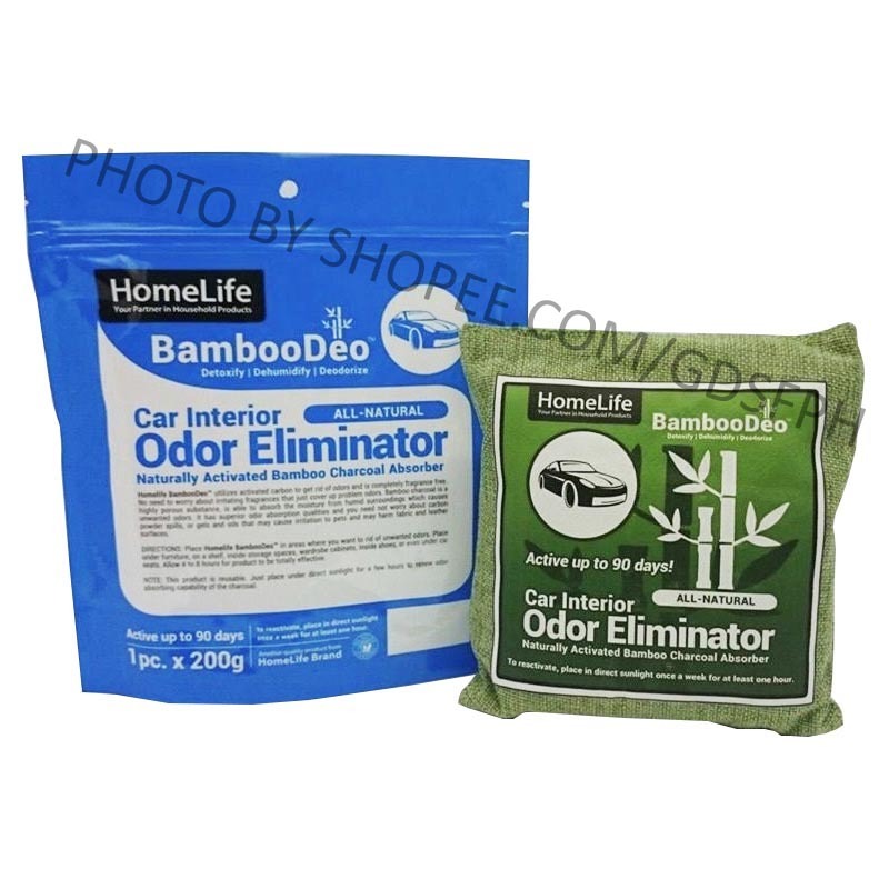 Bamboo Deo Car Interior Odor Eliminator All Natural 200g by Homelife ...