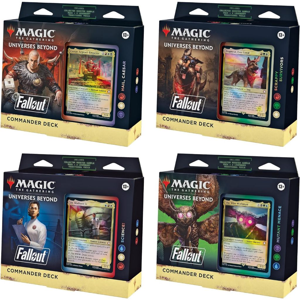 Magic: The Gathering Fallout Commander Decks | Shopee Philippines