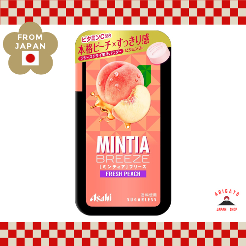 Asahi Mintia Breeze Fresh Peach 30 tablets 【Direct from Japan】 | Shopee Philippines