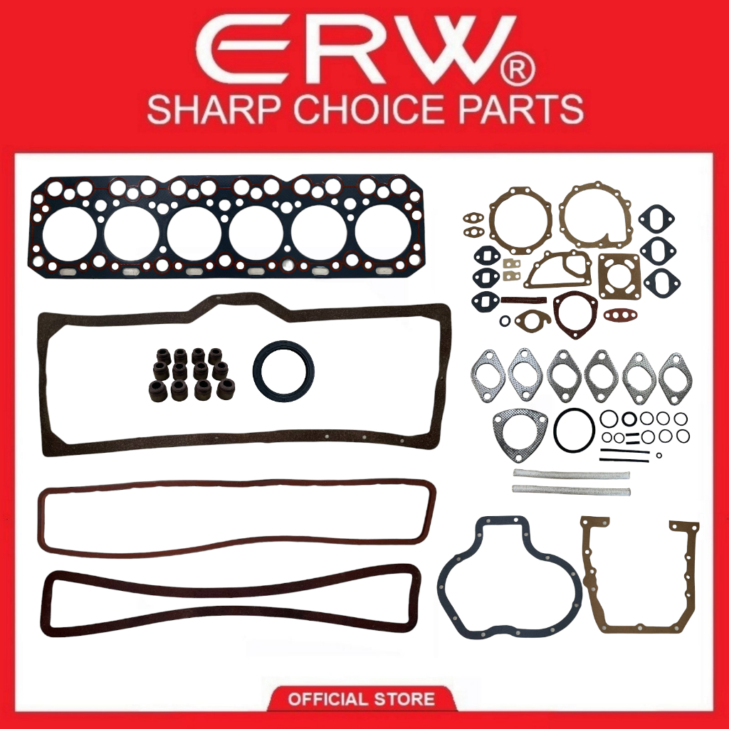 FULL SET GASKET ISUZU DA120 / DA640 "COATED" Replacement part no:(1 ...