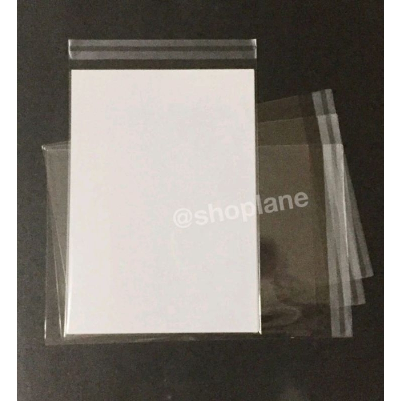 OPP Plastic w/ Adhesive for Bond Paper (A4, Long, Short, Oslo) 100’s ...