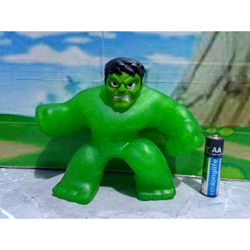 2020 Marvel Heroes of Goo Jit Zu Squishy Hulk | Shopee Philippines