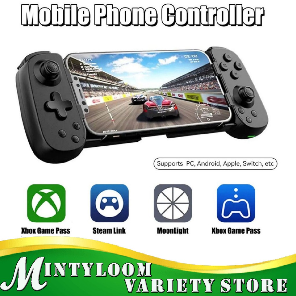 D6 Wireless BT 5.0 Stretchable Gamepad For Mobile Phone Android IOS ...