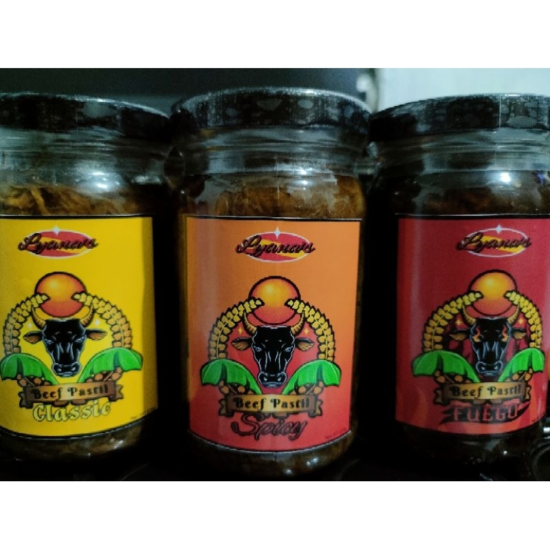 Lyana's Beef Pastil (Classic, Spicy and Fuego) | Shopee Philippines