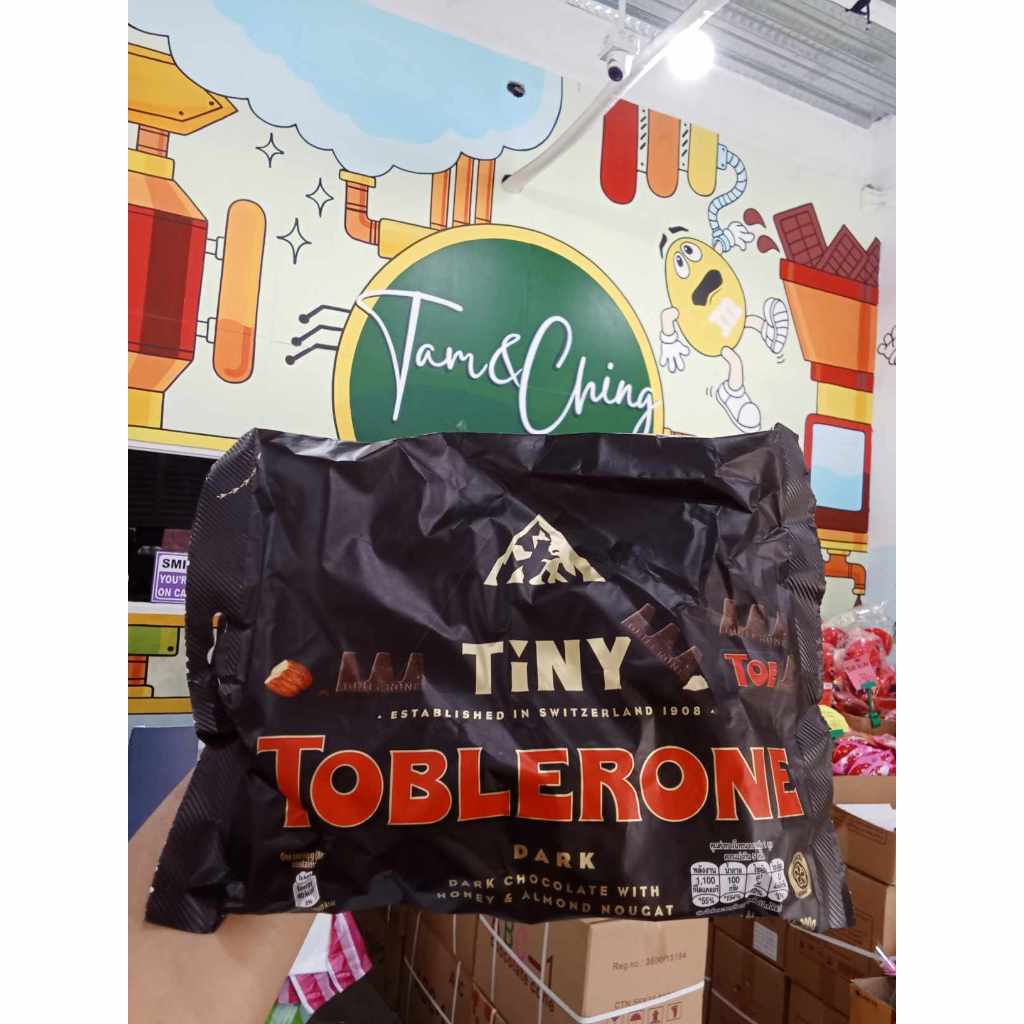 TOBLERONE TINY DARK 200G | Shopee Philippines