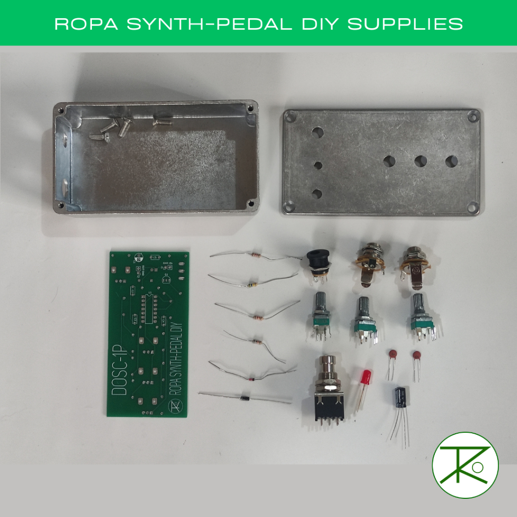 DIY Synth Pedal Oscillator DOSCP-1P DIY KIT 3 Pitch control Synthesizer DIY 1 full set | Shopee ...