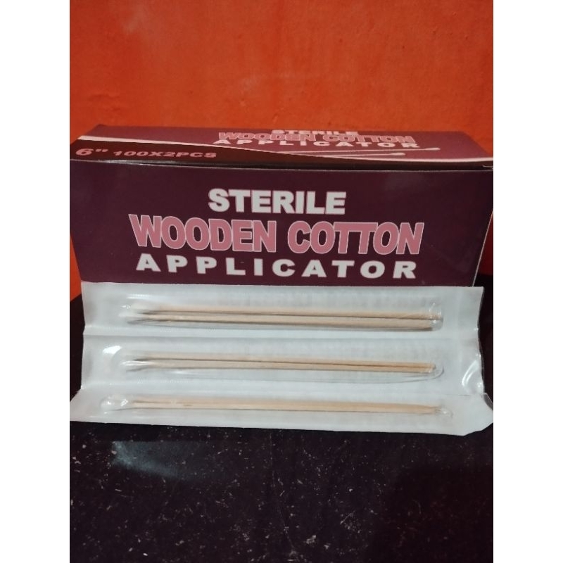 Cotton applicator stick sterile ( small head) | Shopee Philippines
