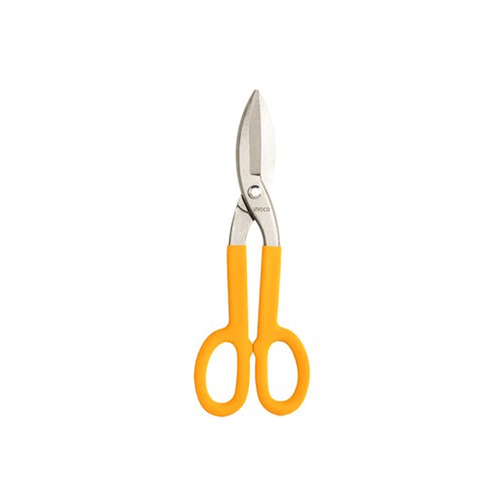 INGCO 10" Tin Snip Scissor Carbon and Stainless Steel with Double ...