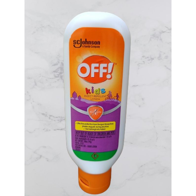 OFF KIDS INSECT REPELLENT LOTION (100ML) | Shopee Philippines