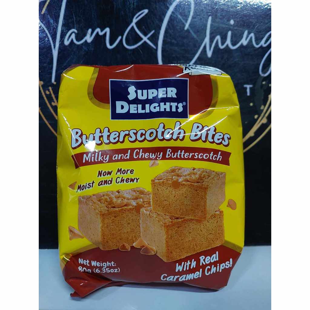 SUPER DELIGHT BUTTERSCOTCH BITES 180G | Shopee Philippines