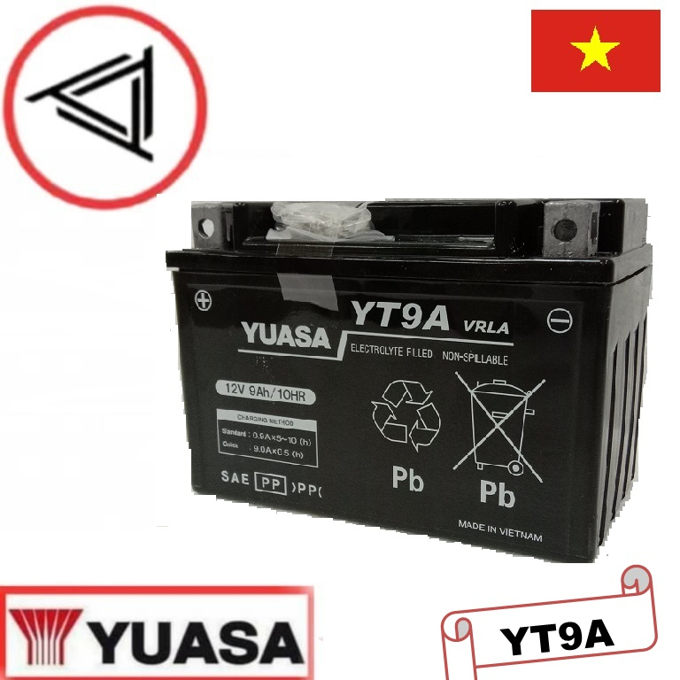 Yuasa Motorcycle Battery YT9A (YTX9) made in Vietnam for KTM Duke 200, Duke390 | Shopee Philippines