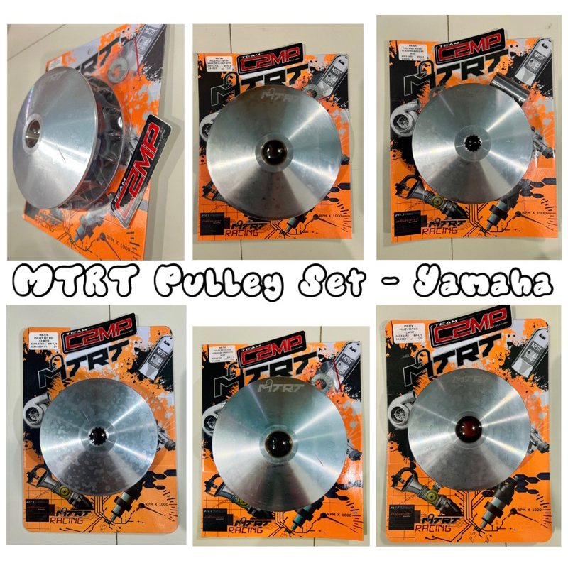 MTRT Pulley Set Yamaha | Shopee Philippines