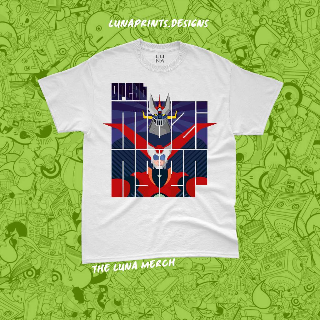Mazinger Z Robot Anime Shirt Collection v1 ( For kids and adult ) - The ...