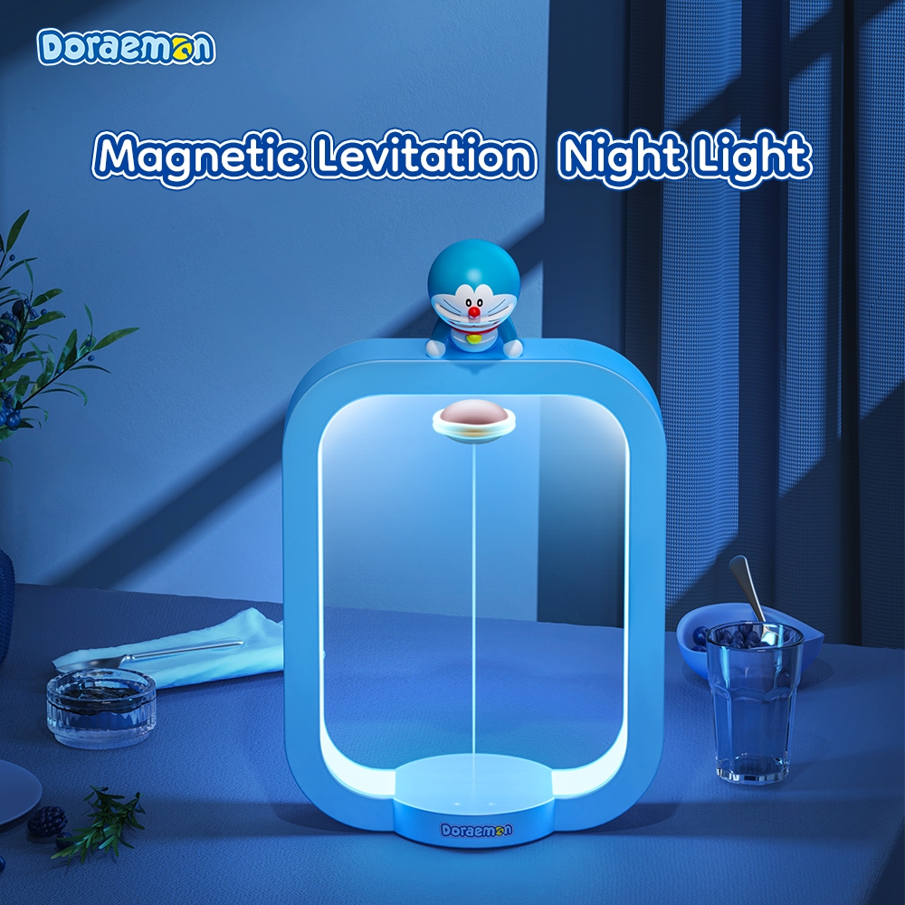 Rock Space Doraemon Dorayaki-Ballon Magnetic Night Light Blue Touch ...