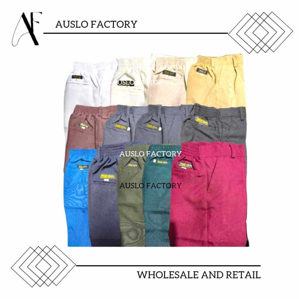 Auslofactory Six Formal Slacks For School Kids And Adult Bargain Slacks ...