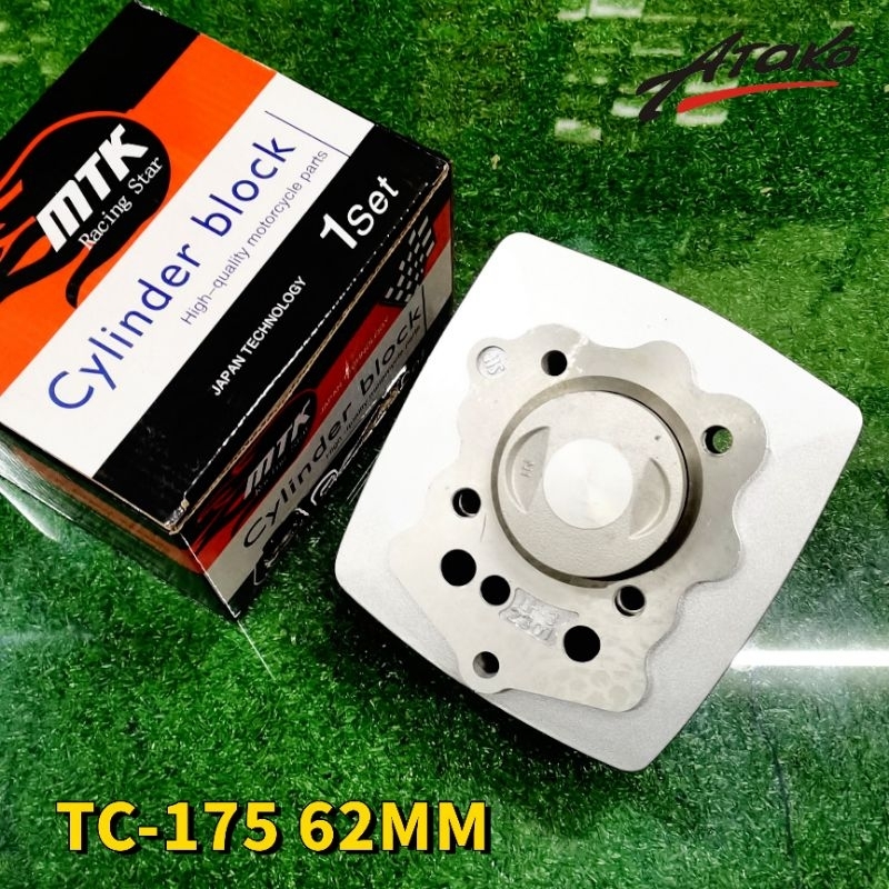 MTK Cylinder BLOCK RUSI TC-175 STD 62MM ISALANG SET Hari175 RUSI175 ...