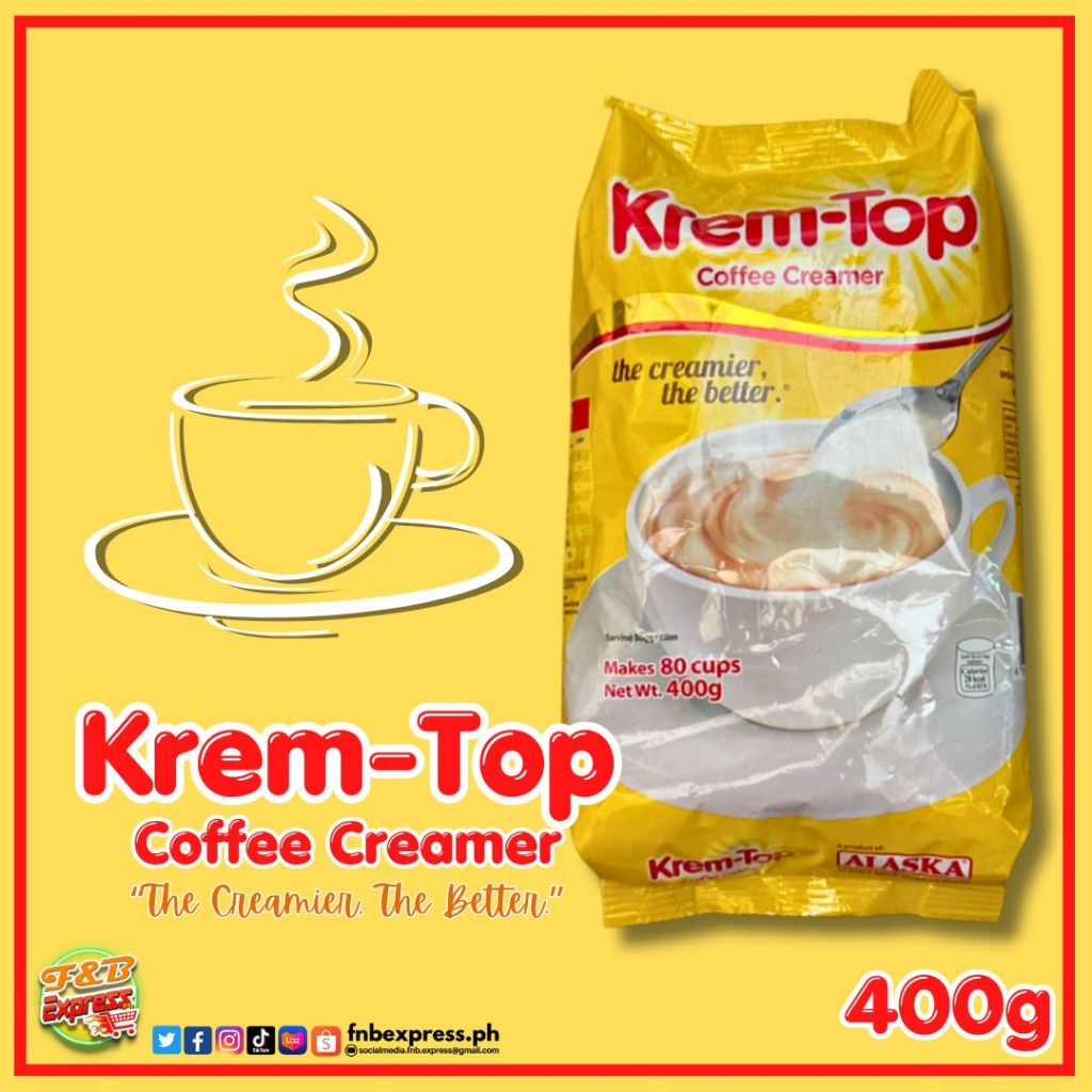 Krem-Top Non-Dairy Creamer 400g x 1pc | Shopee Philippines