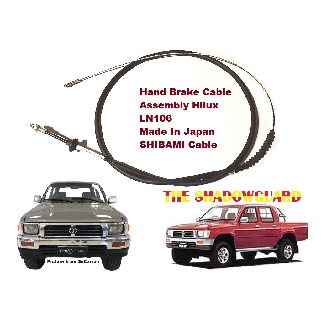 Hand Brake Cable Front Assembly Hilux LN106 Made In Japan | Shopee Philippines