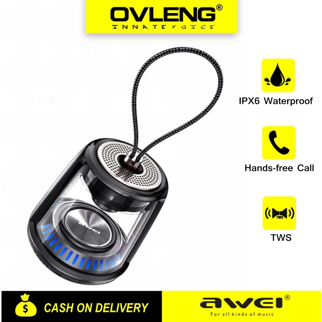 Awei Y666 Tws Super Bass Sound Ipx6 Waterproof Mini Portable Wireless ...
