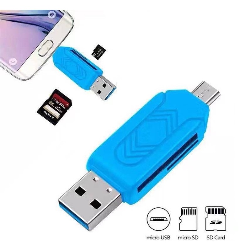 Micro V8 OTG Multifunction Card Reader | Shopee Philippines