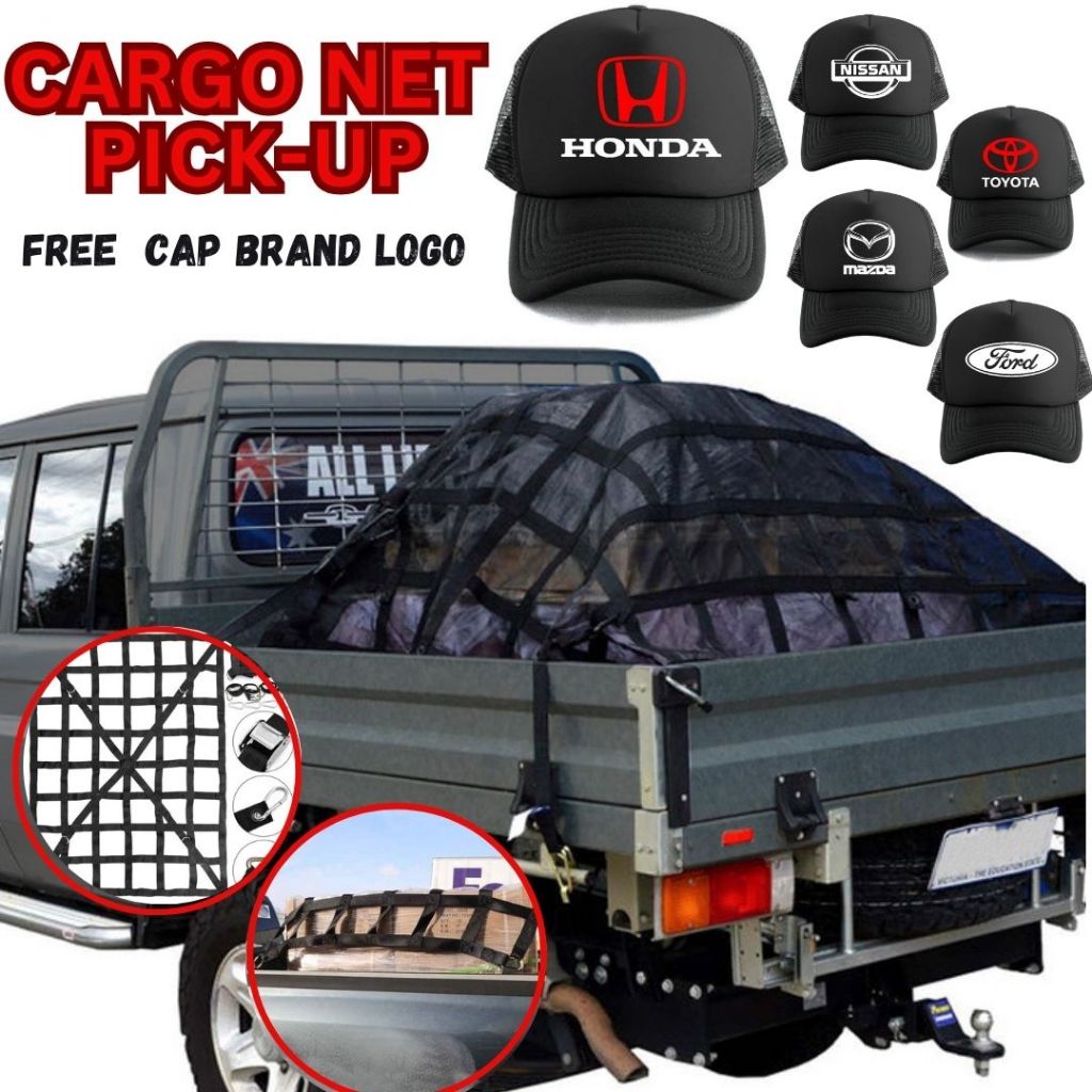 JS Cargo Net for Pick up Net Safety Cover Flexible Heavy Duty Truck ...